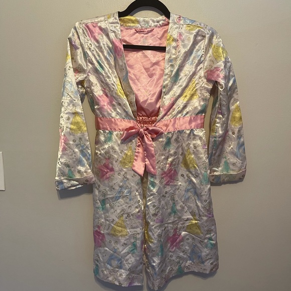 Disney | Pajamas | Disney Princesses Satin Robe Cover Up | Poshmark